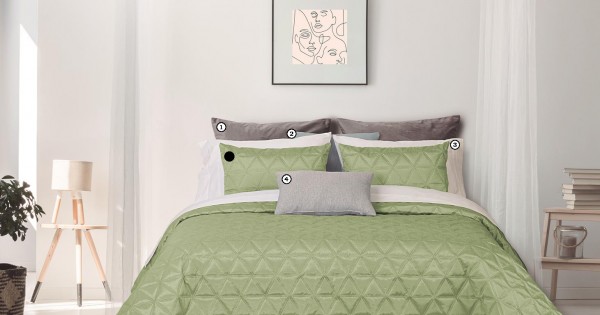 Colchas@Edredões : MILU - [Edredão - Verde]